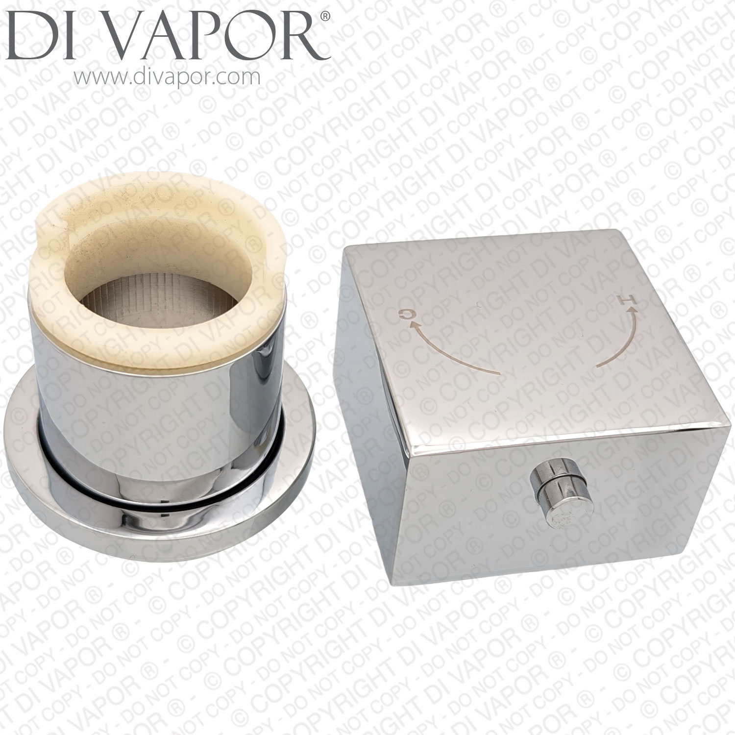 Phoenix Square Temperature Control Handle - PH6733 Compatible Spare
