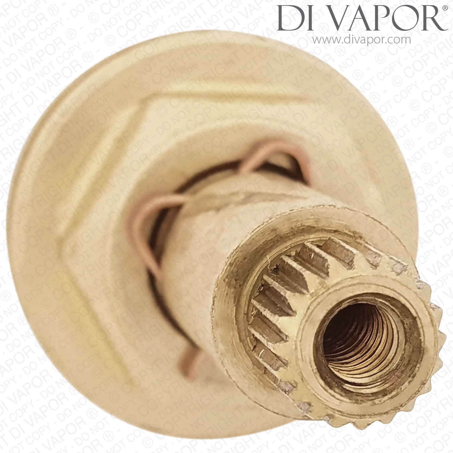 58mm 1/2 Ceramic Disc Cartridge - 20 Spline - PPI 20 Cold Side