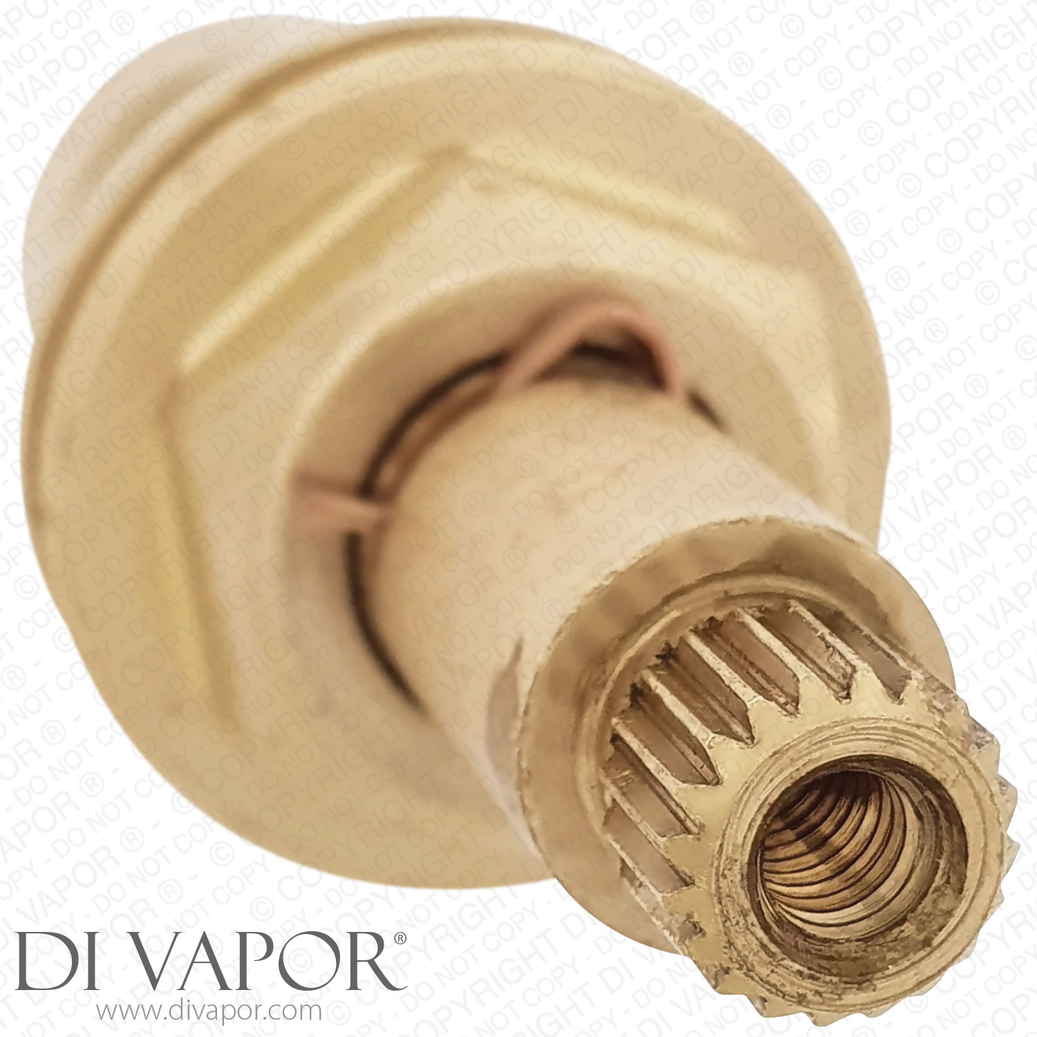 58mm 1/2 Ceramic Disc Cartridge - 20 Spline - PPI 20 Hot Side