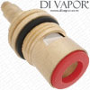 58mm 1/2 Ceramic Disc Cartridge - 20 Spline - PPI 20 Hot Side
