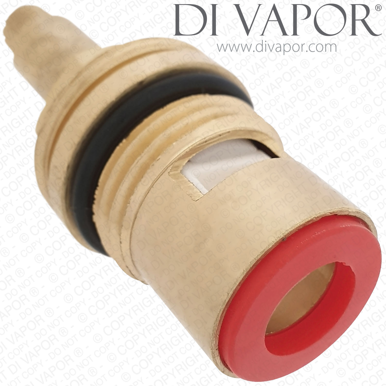 58mm 1/2 Ceramic Disc Cartridge - 20 Spline - PPI 20 Hot Side
