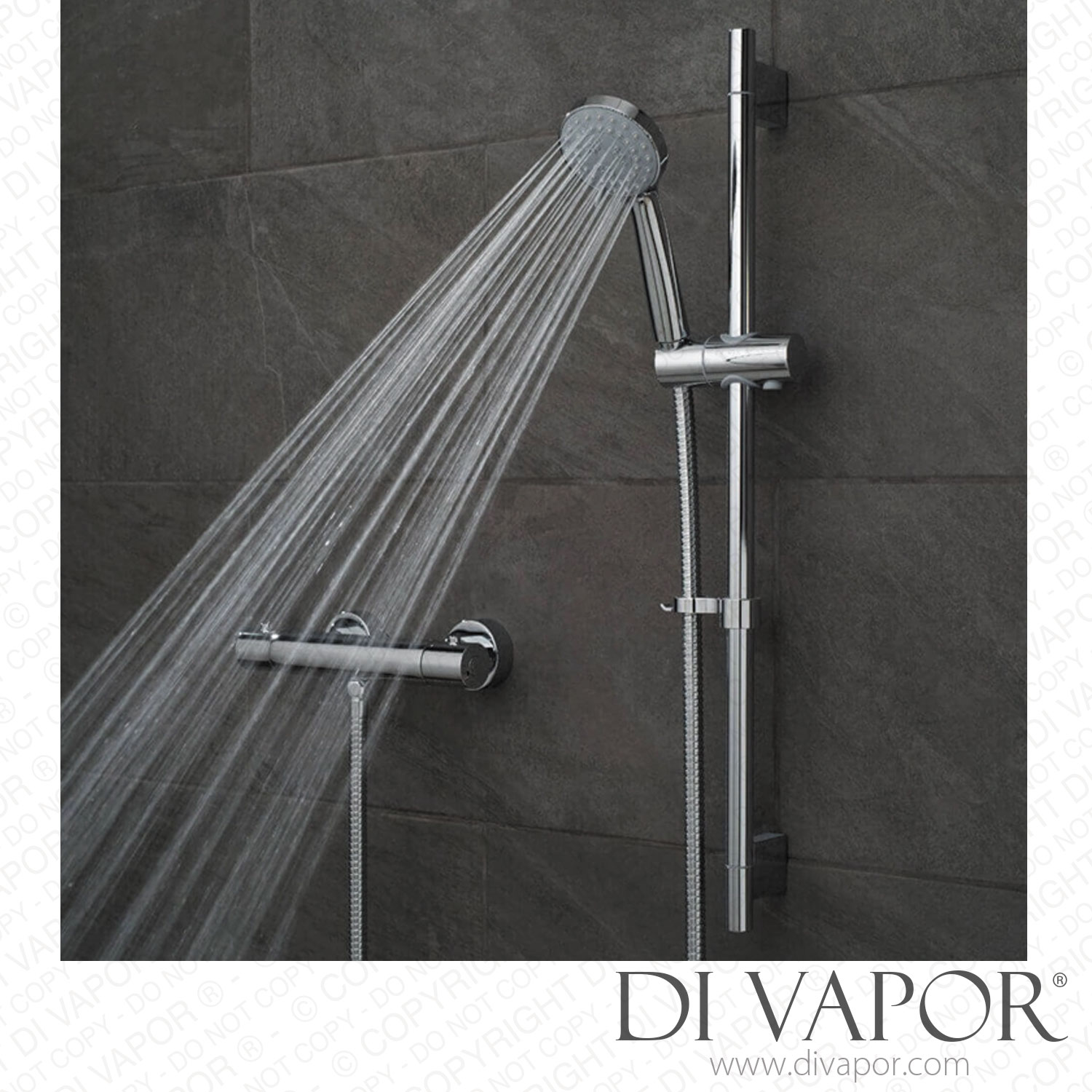 Vado Prima Exposed Thermostatic 1/2 Shower Valve Package PRIMABOX4/B-MF ...