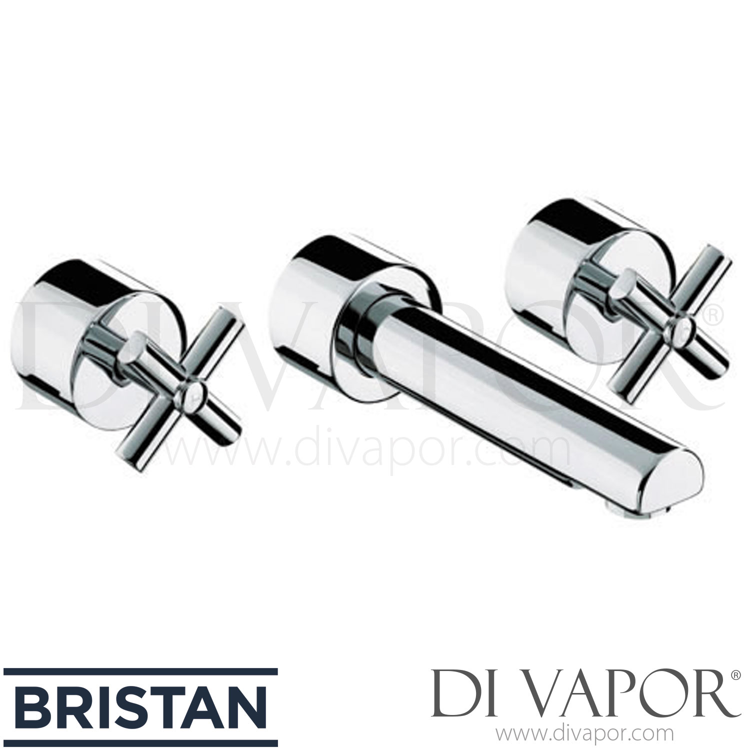 Bristan QT 3HWMBAS C Quadrant Three Hole Wall Mounted Basin Mixer Tap ... Bristan QT 3HWMBAS C Quadrant Three Hole Wall Mounted Basin Mixer Tap ...