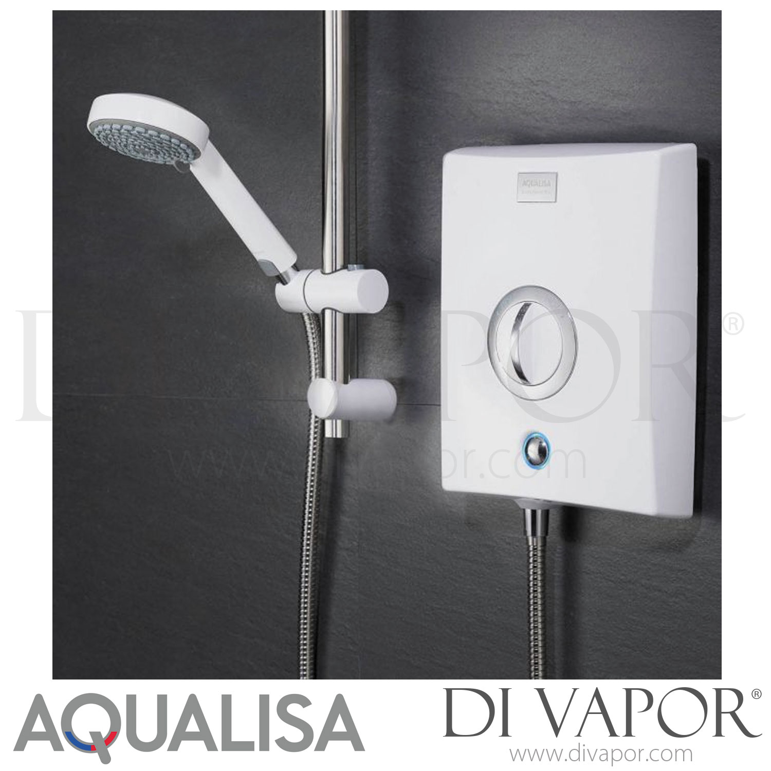 Aqualisa Qze8521 Quartz Electric Shower 8 5kw White Chrome Spare Parts