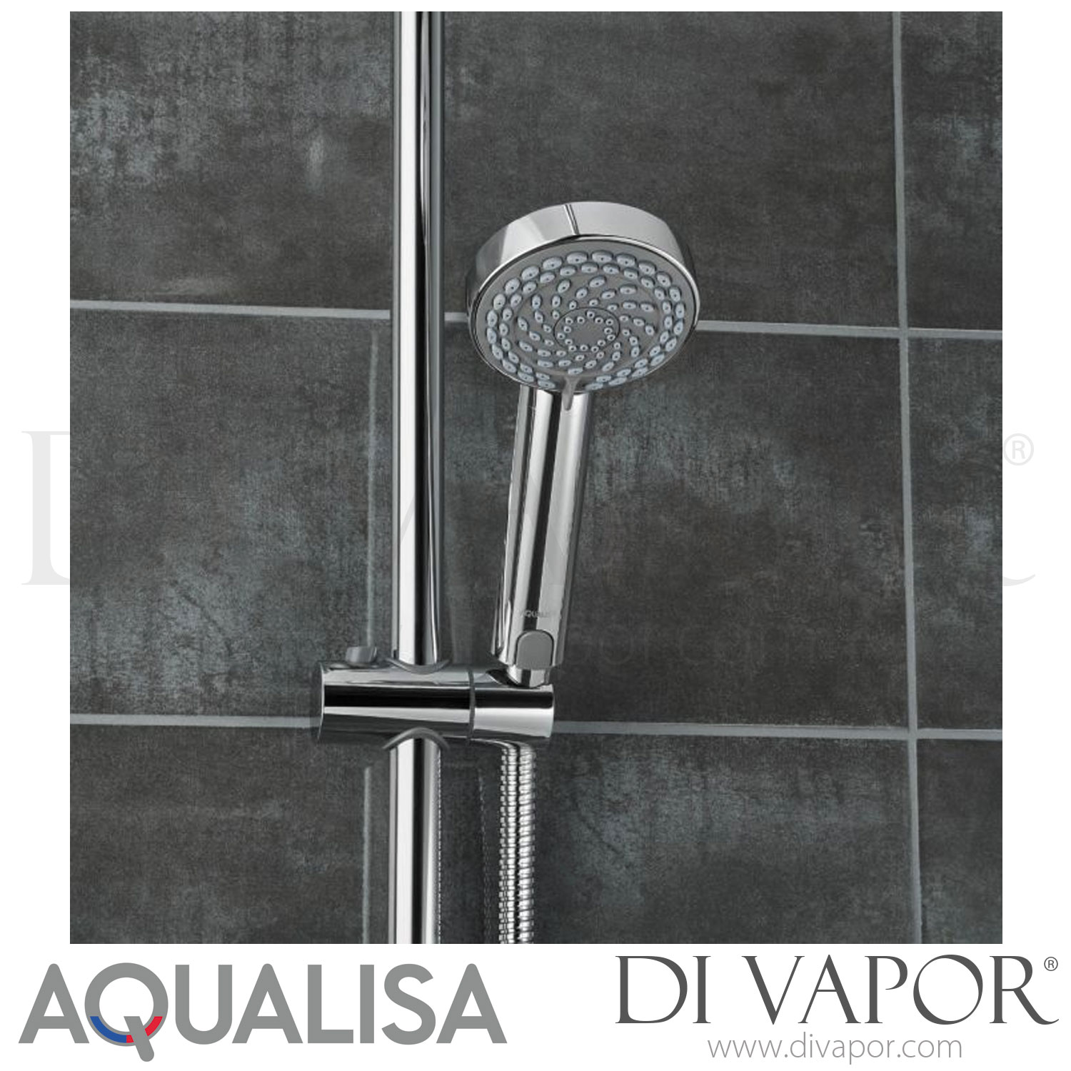 Aqualisa QZST.A2.EV.20 Quartz Touch Smart Digital Shower Exposed w ...