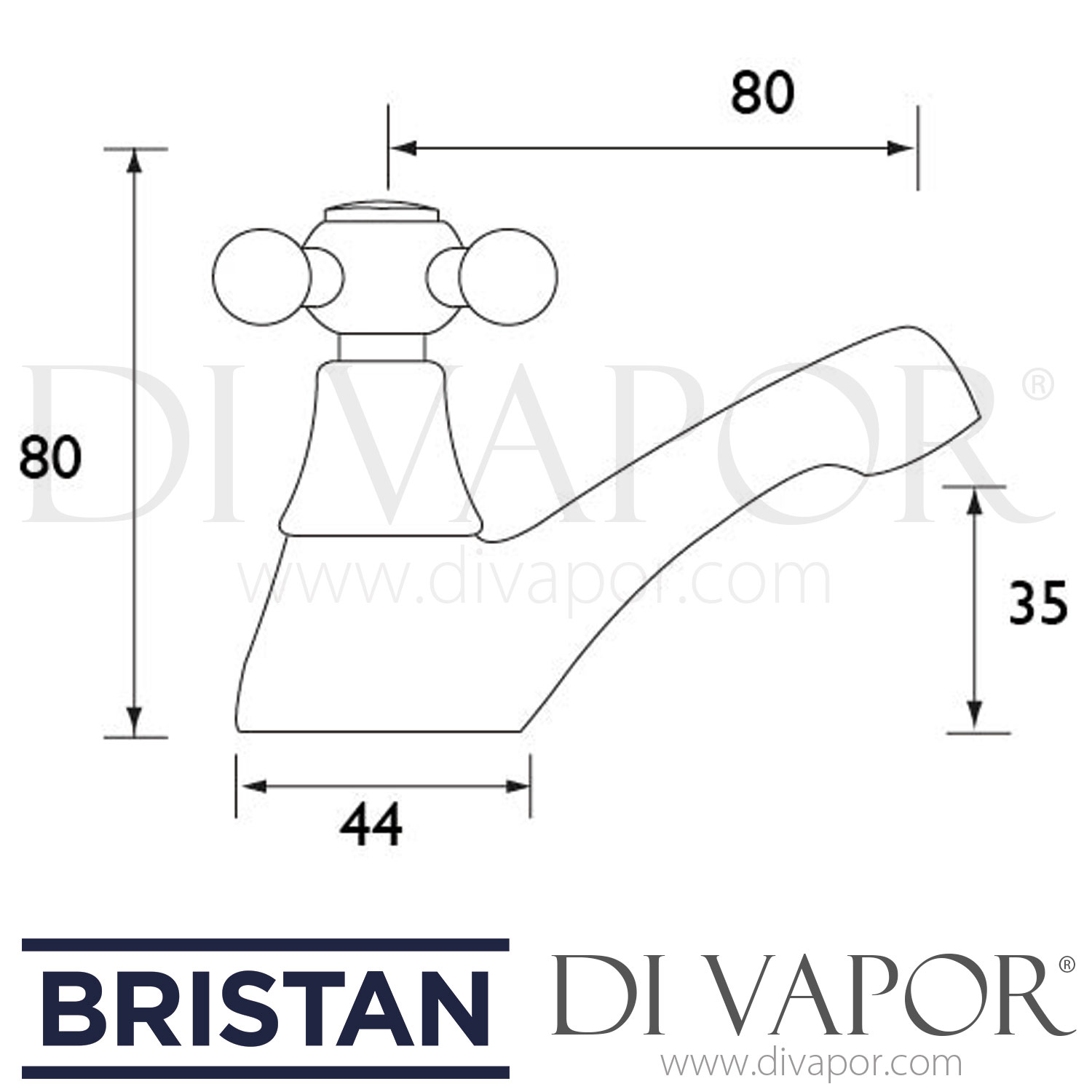 Bristan R 1/2 C Regency Basin Taps Spare Parts