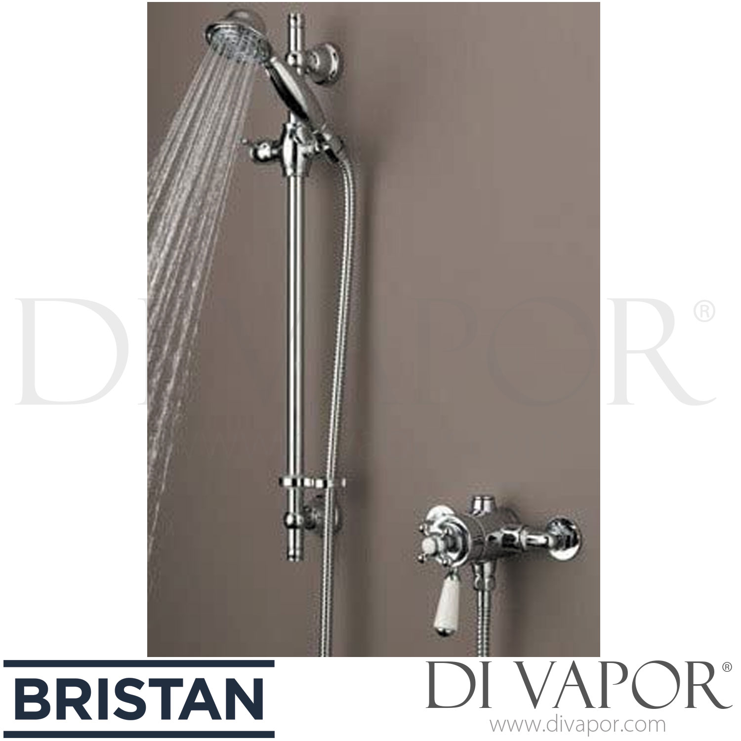 Bristan R SHXAR C Regency Dual Control Thermostatic Shower with ...
