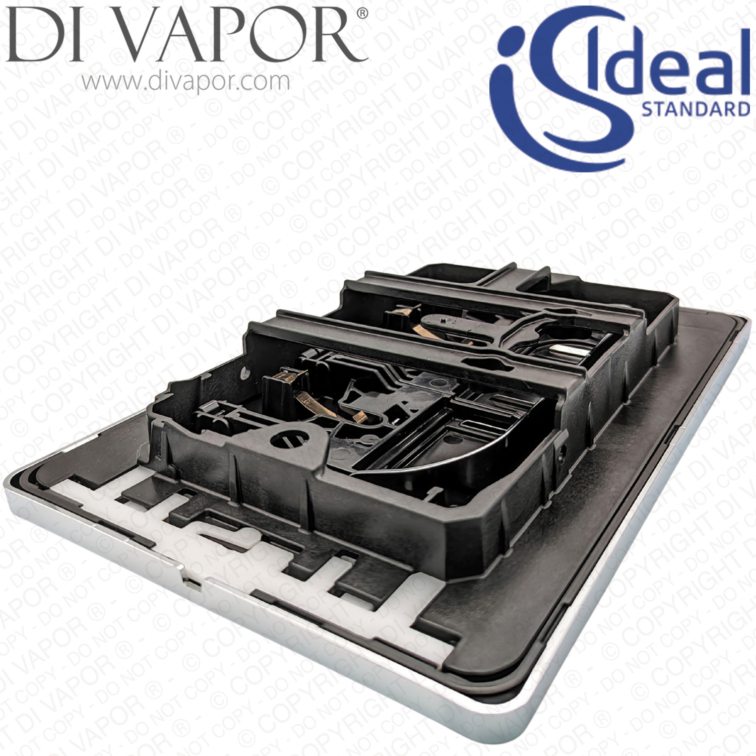 Ideal Standard R0115AA Oleas M1 Flushplate Dual Chrome