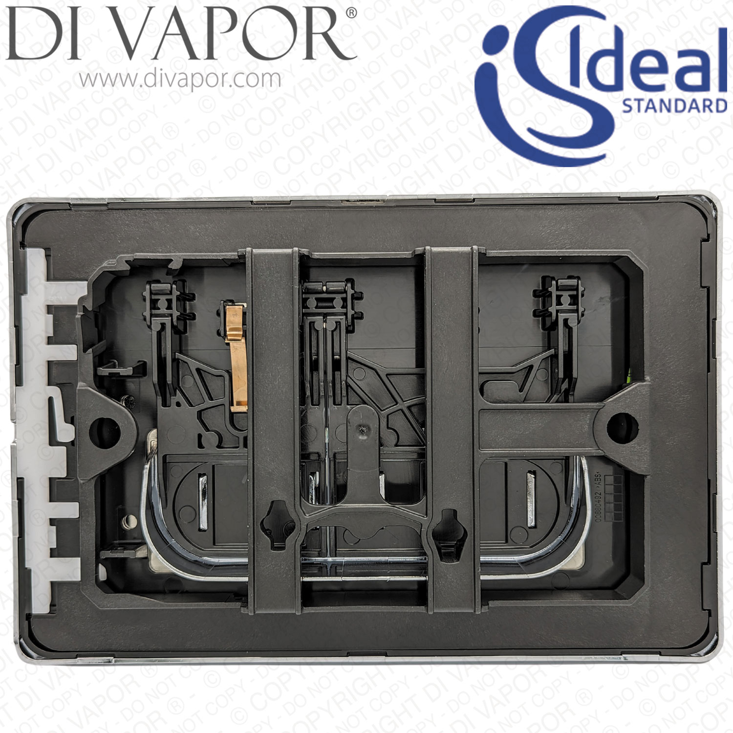 Ideal Standard R0115AA Oleas M1 Flushplate Dual Chrome