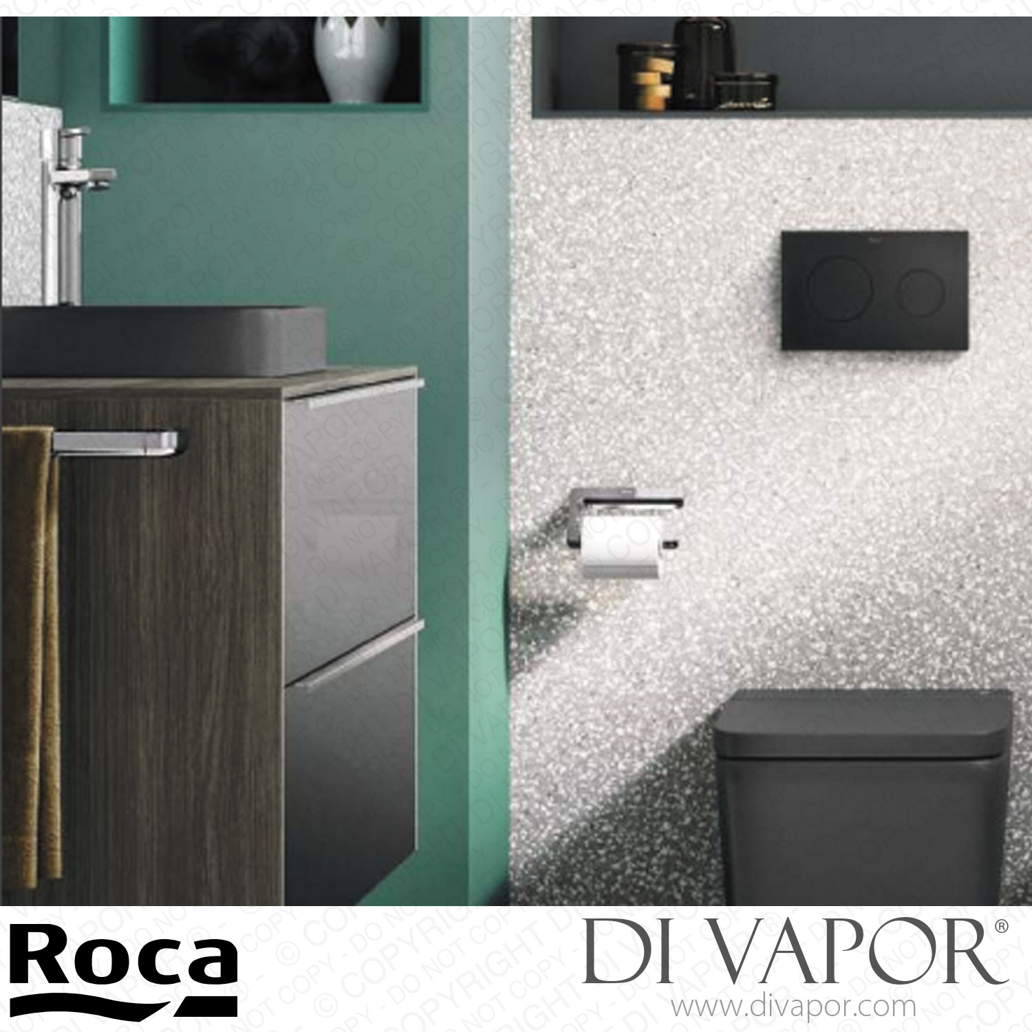 Roca Hydromassage Thermostatic Column (RP2H0416000) Spare Parts