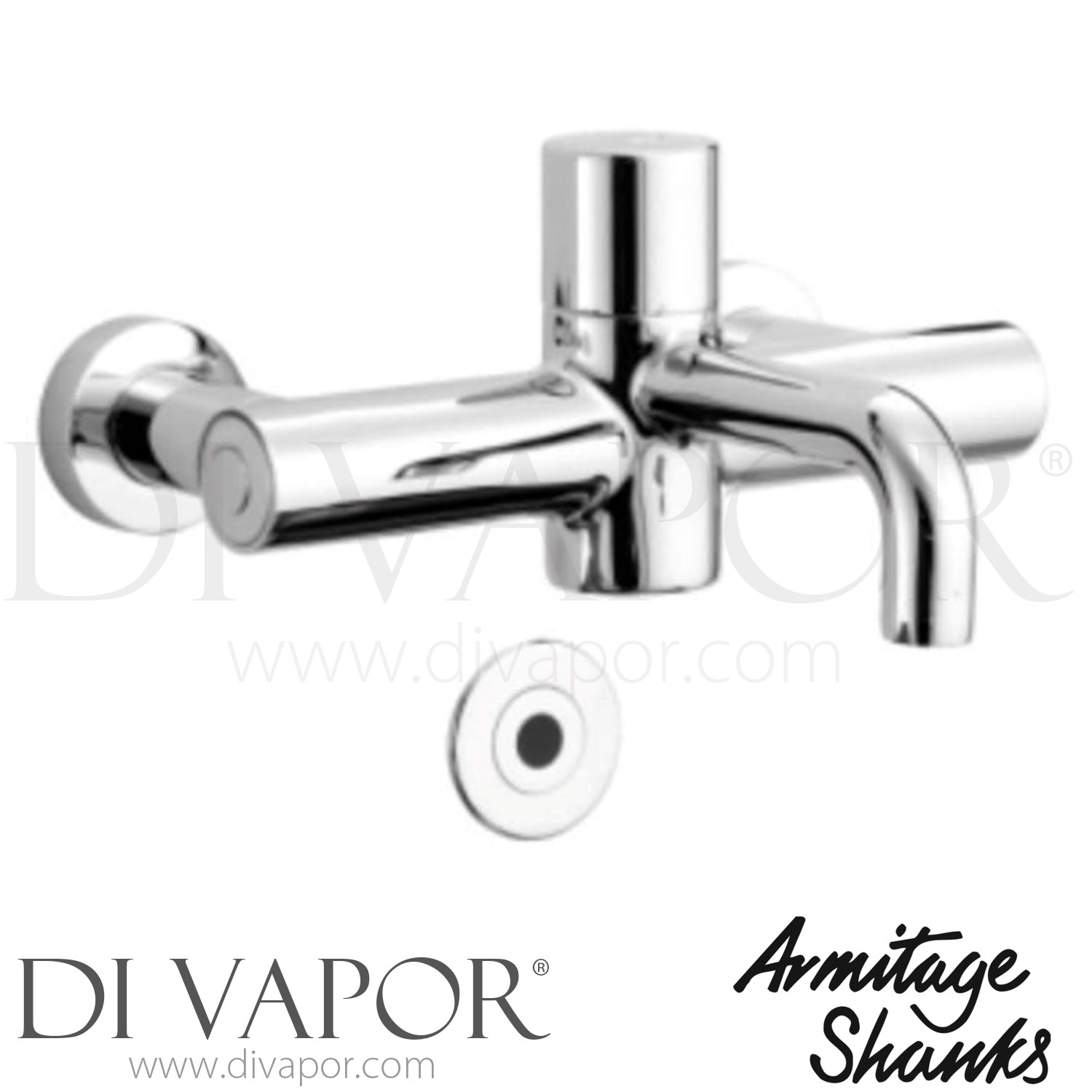 Armitage Shanks Markwik Wall Mounted Electronic Thermostatic Basin Sink ...