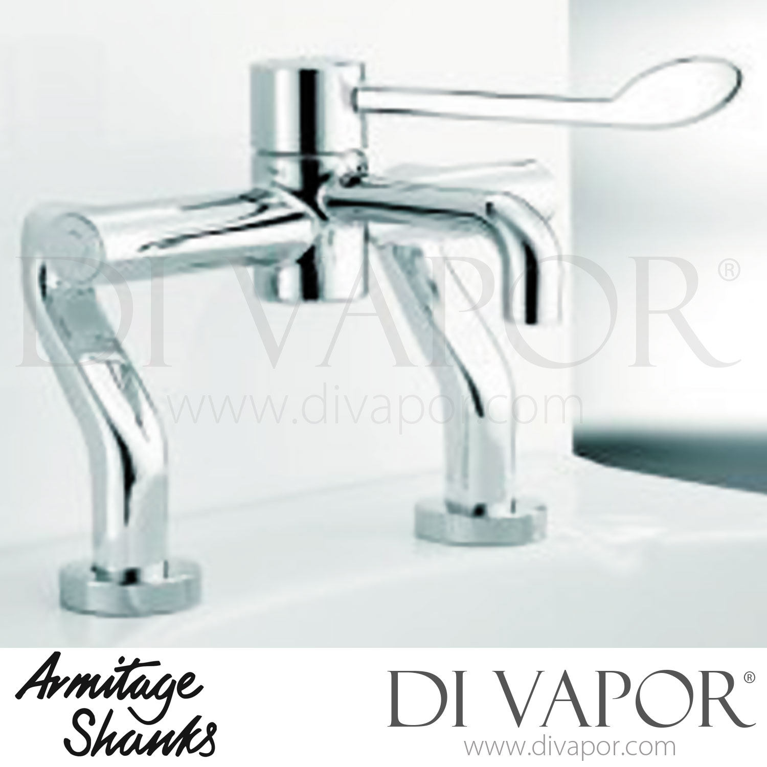 Armitage Shanks S8249AA Markwik Sequential Thermostatic Pillar Basin ...