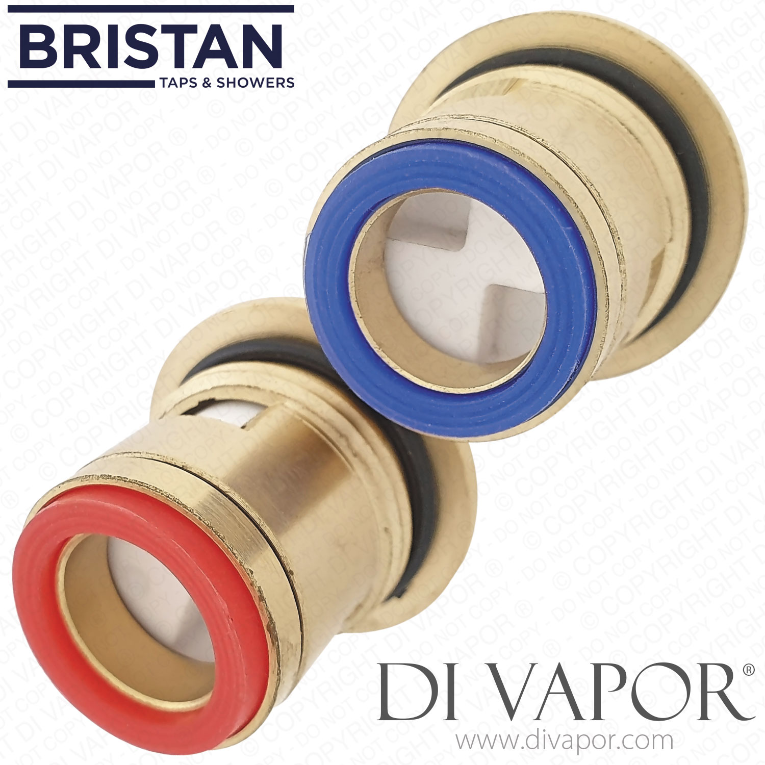 Bristan SB019RBCPM 1/4 Turn 3/4 Pair Cartridges - Chrome