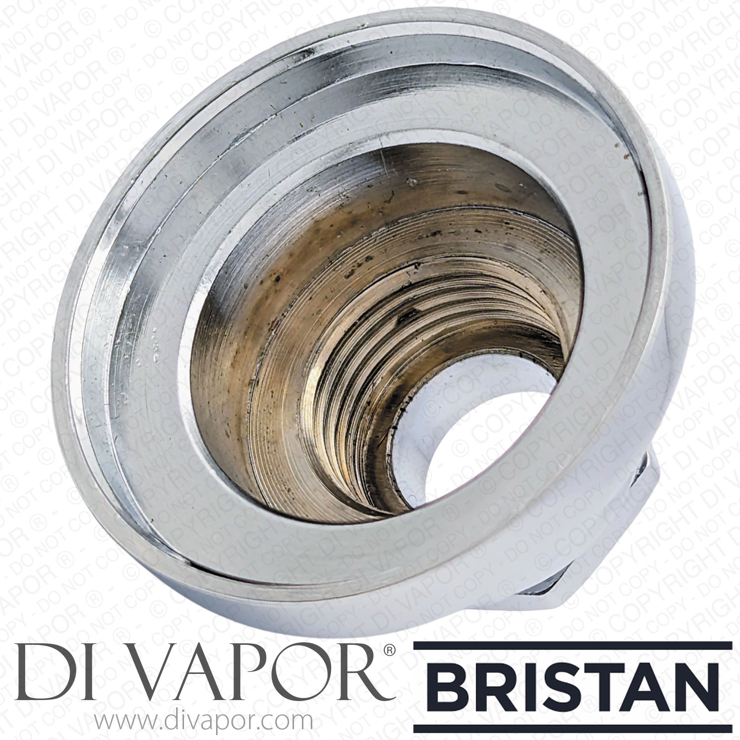 Bristan SHD CA087BD1000 Shroud for Traditional Taps - 3/4 Inch - Chrome