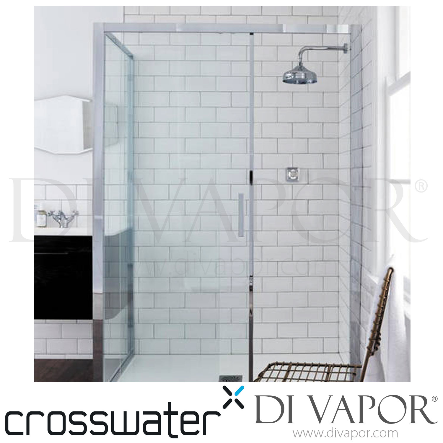 Crosswater SOLOBLHP Belgravia Digital Single Outlet Digital Shower ...
