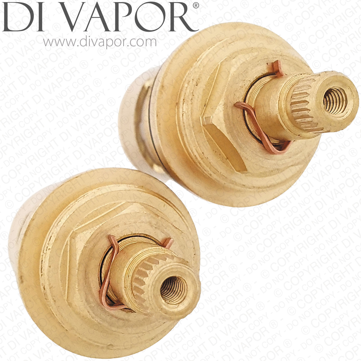 Deva SP005-017 ON/OFF Valve Cartridges - CRUX Bath Taps Hot & Cold Pair ...