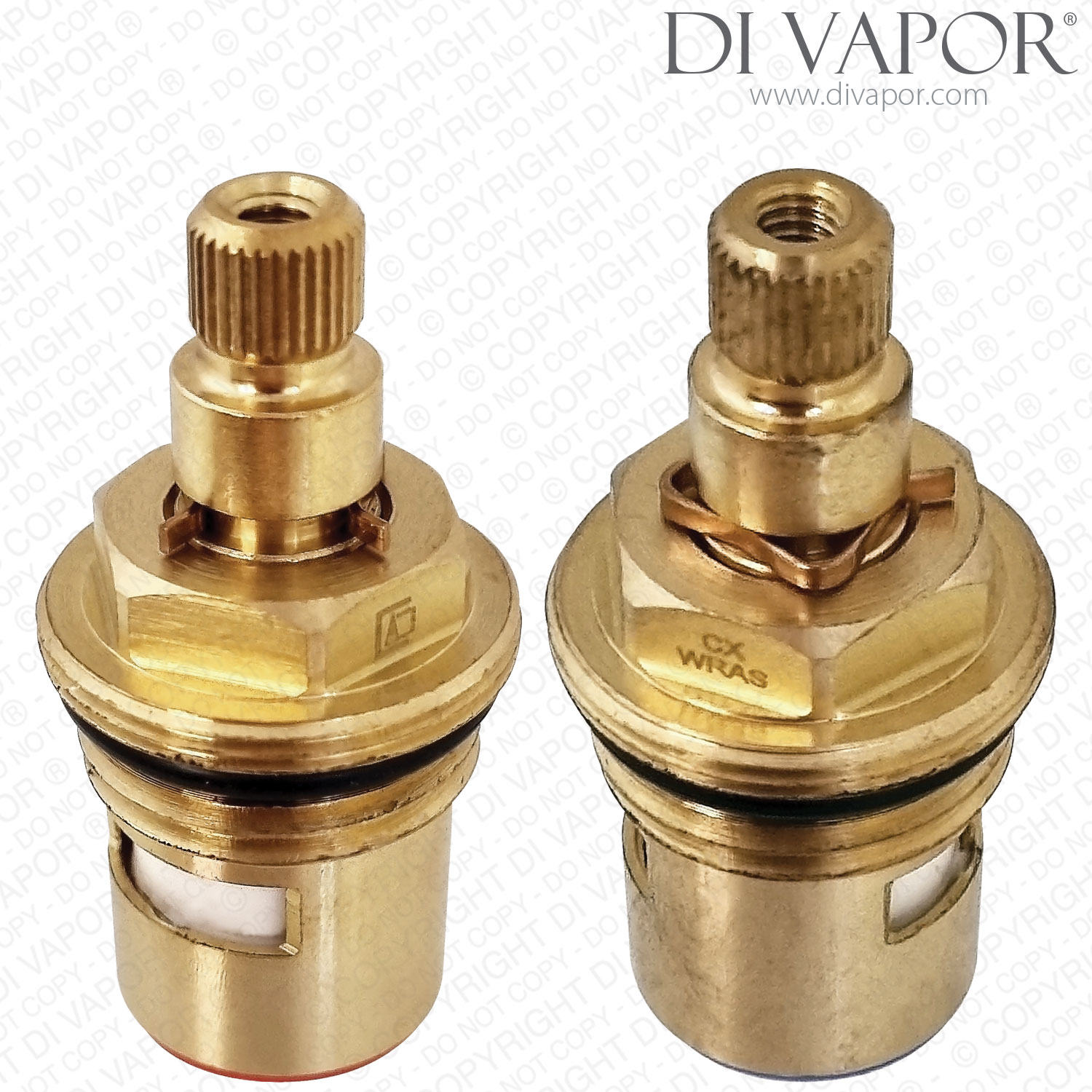 Deva SP005-045 ON/OFF Valve Cartridges - Clearwater NTN104 Hot & Cold Pair by Methven Compatible ...