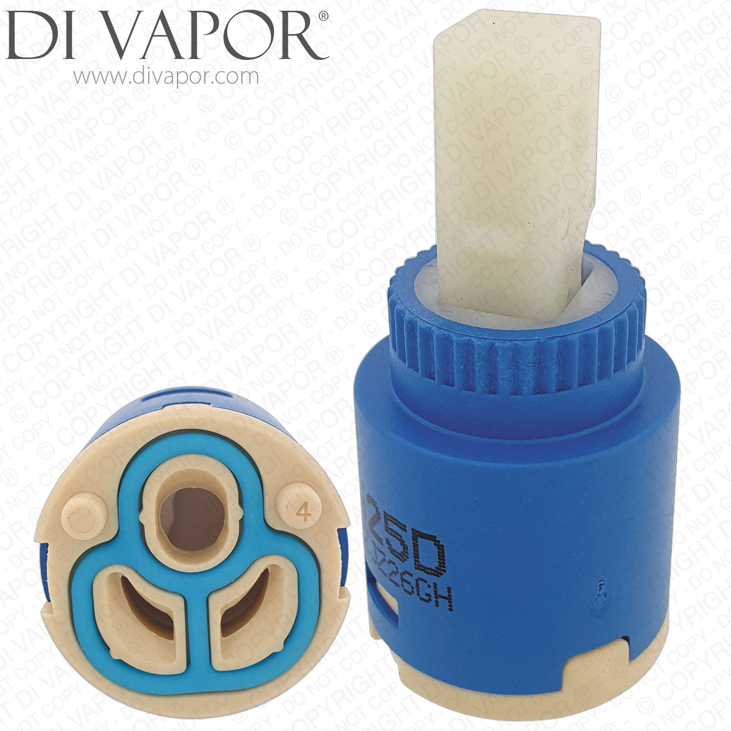 Deva SP036-018 Single Lever Tap ON/OFF Cartridge - BRWMBCP by Methven Compatible Spare