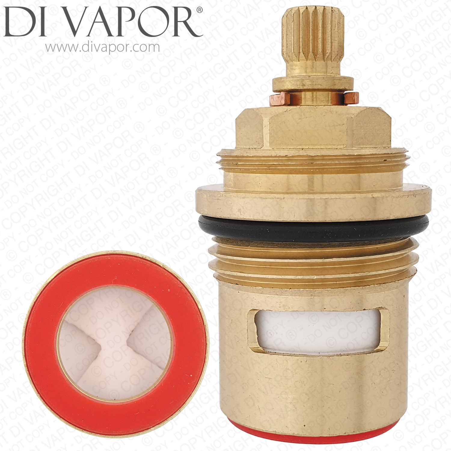 Burlington SPABU0022 Top Flow Control Cartridge For Stour Thermostatic ...