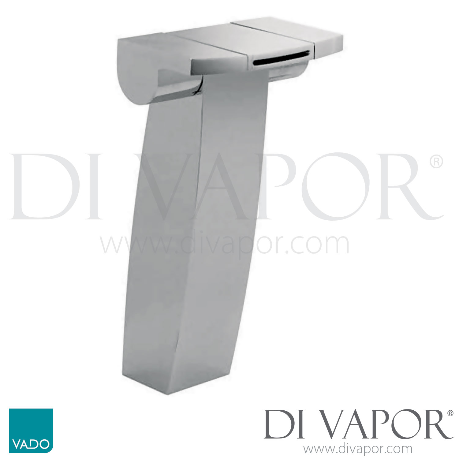 VADO SUM-100E/CC-C/P Summit Extended Mono Basin Mixer With Clic-Clac ...