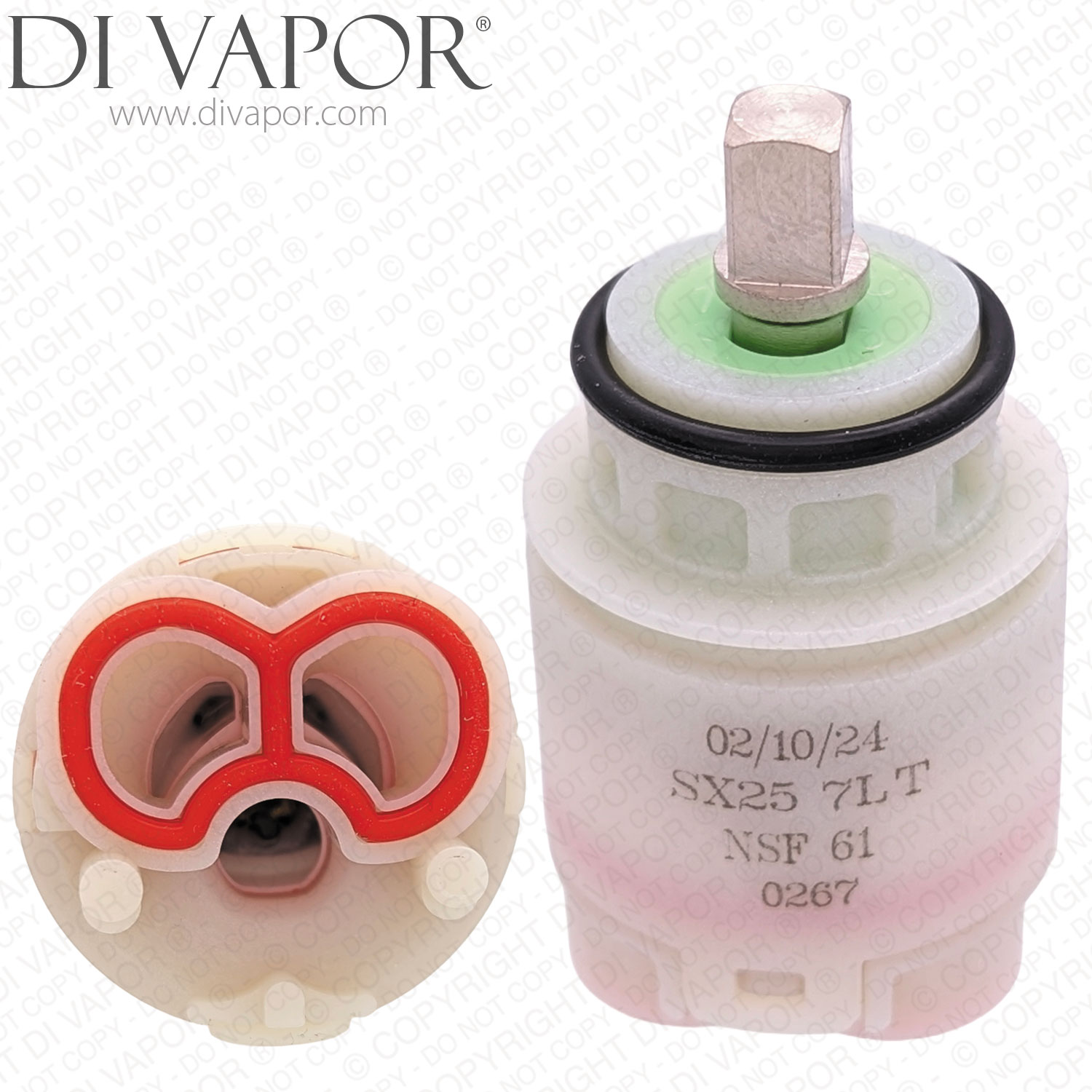 SX25 7LT NSF 61 25mm Cartridge 5mm x 5mm Head