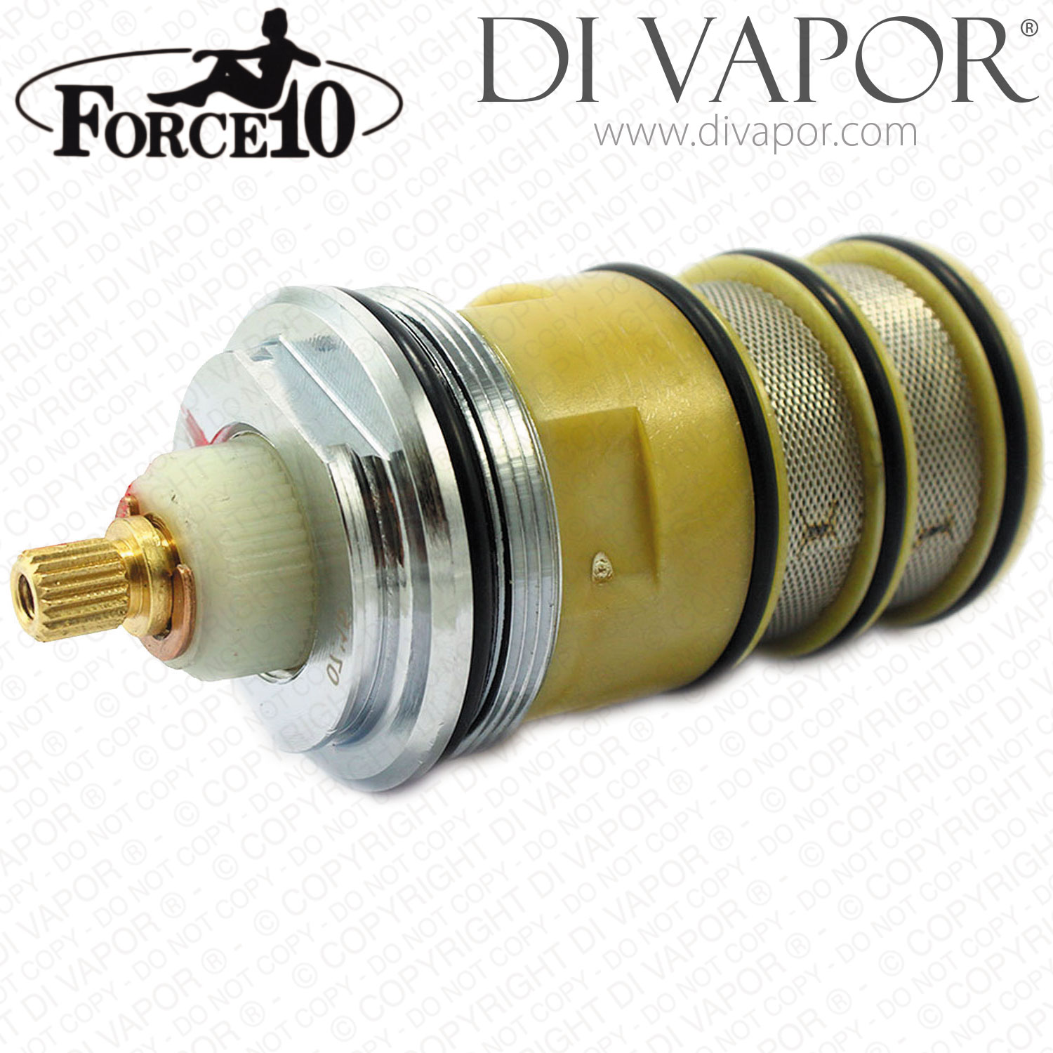 Force 10 Thermostatic Cartridge Replacement for T1 Shower Mixer Valves ...
