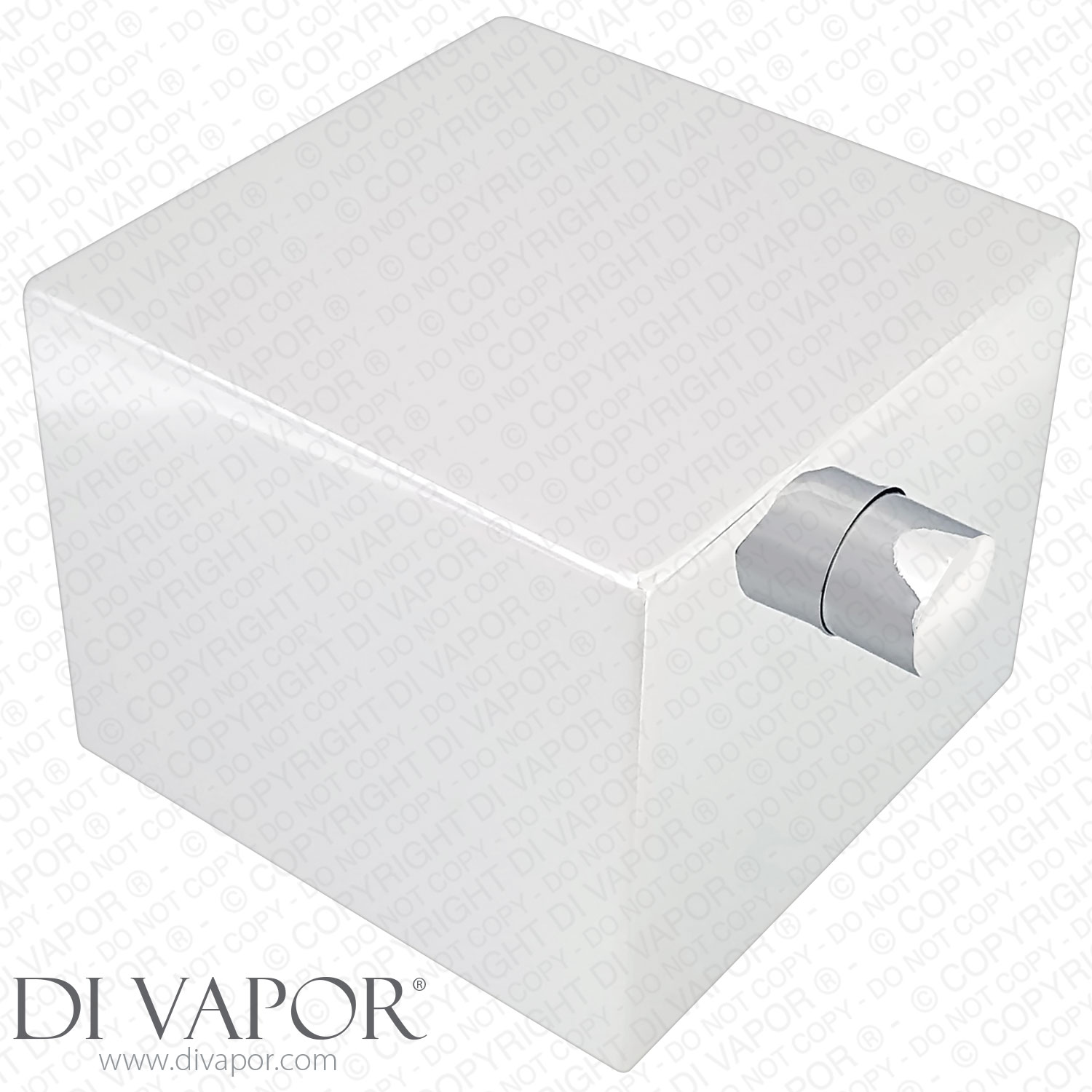 T46042-03 Shower Valve Square Temperature Control Handle Knob - Chrome