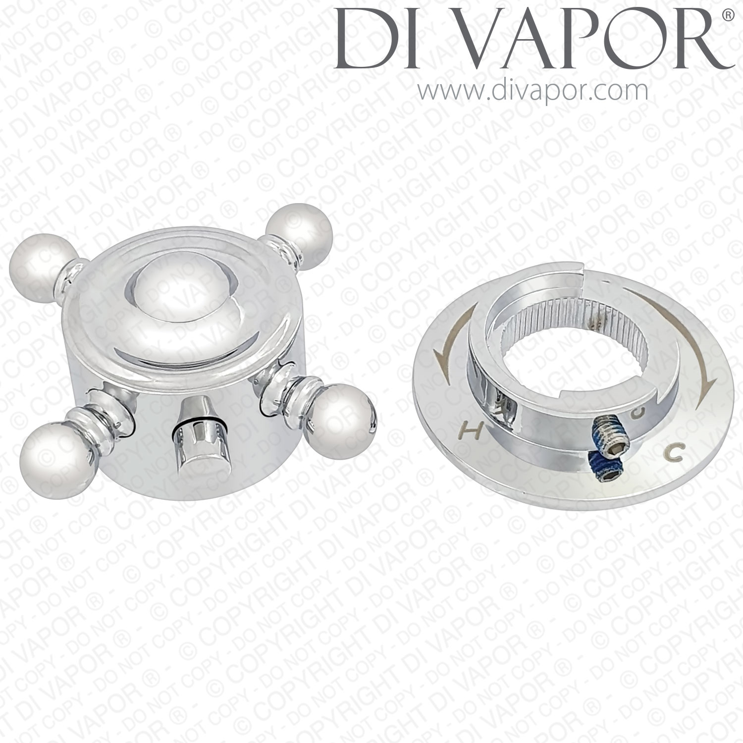 Handle for ENKI T56 Traditional Thermostatic Shower Valve Concentric ...