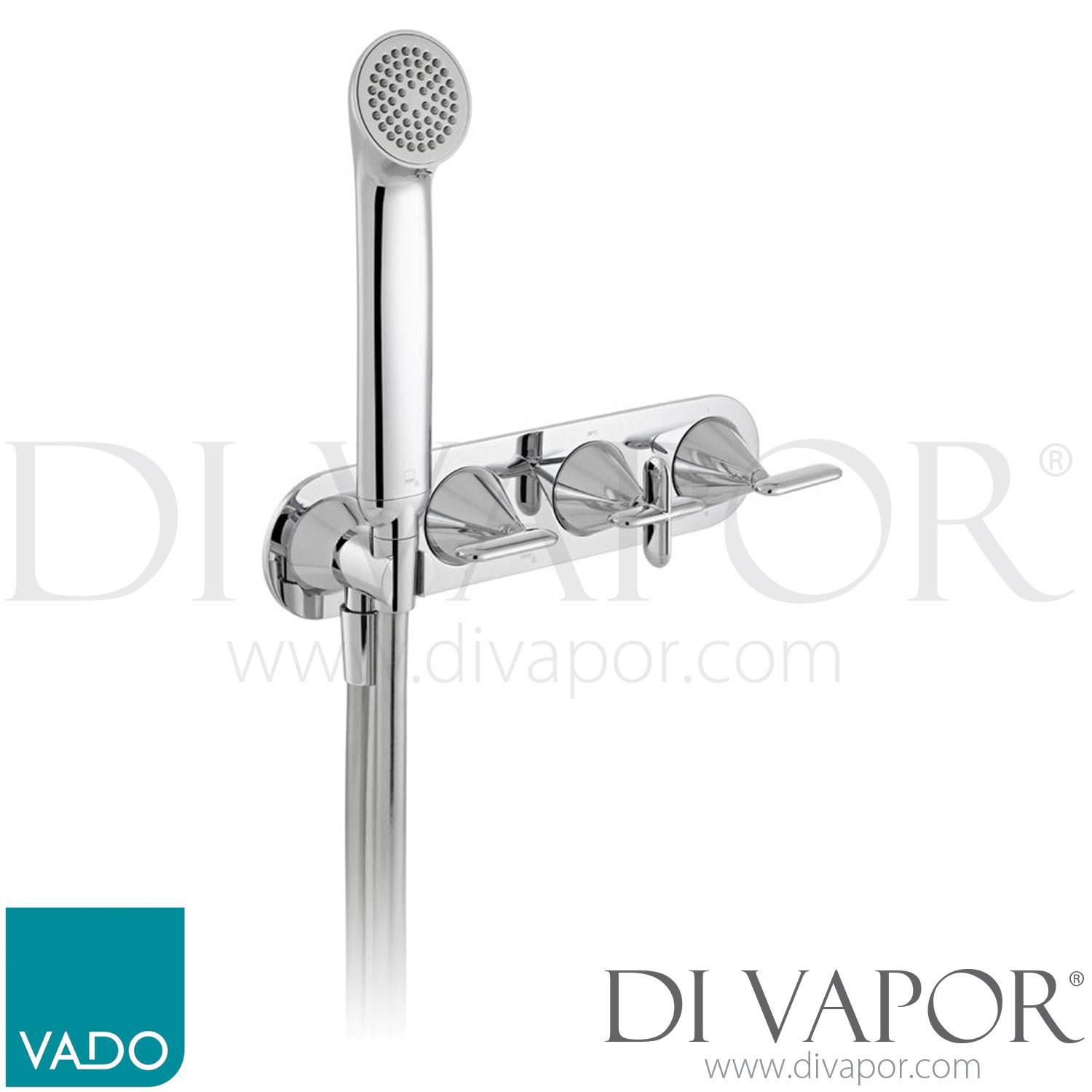 Vado TAB-128/3WO-S-ARR-CP Tablet Arrondi Thermostatic Valve Spare Parts