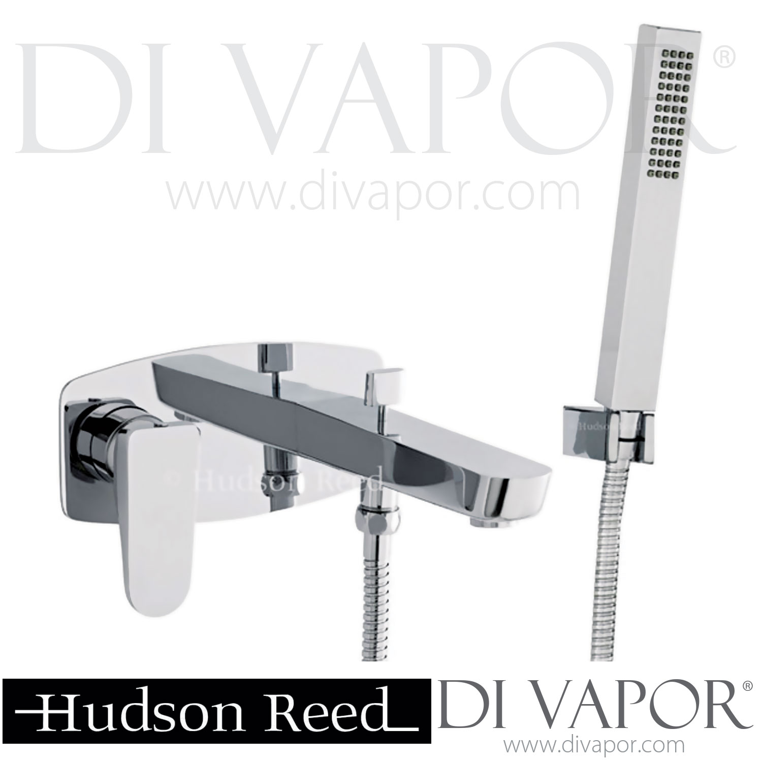 Hudson Reed / Ultra TAS304 Aspire Wall Mounted Bath Shower Mixer Spare ...