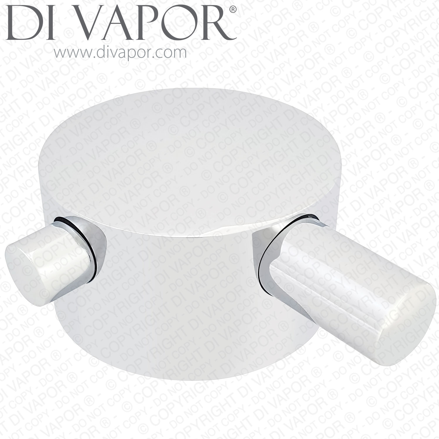 Temperature Control Handle for Mode Tate Concealed Twin & Triple Shower ...