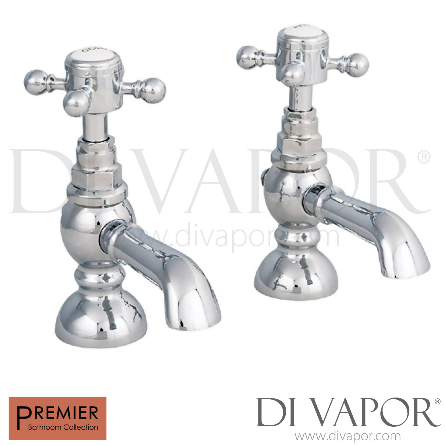 Ultra / Premier TED301 Edwardian York Basin Taps Spare Parts