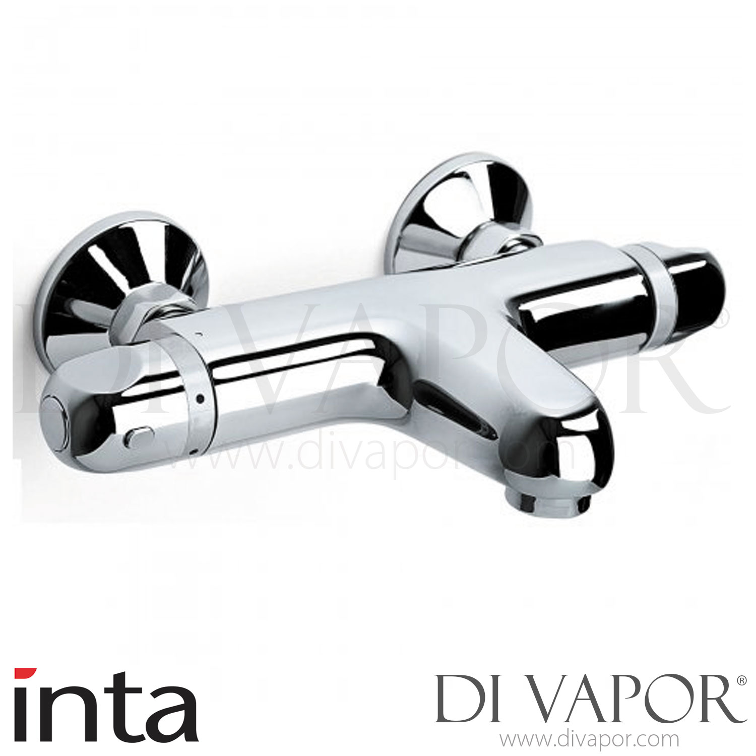 Inta Telo Wall Mounted Thermostatic Bath Filler Tap Spare Parts ...