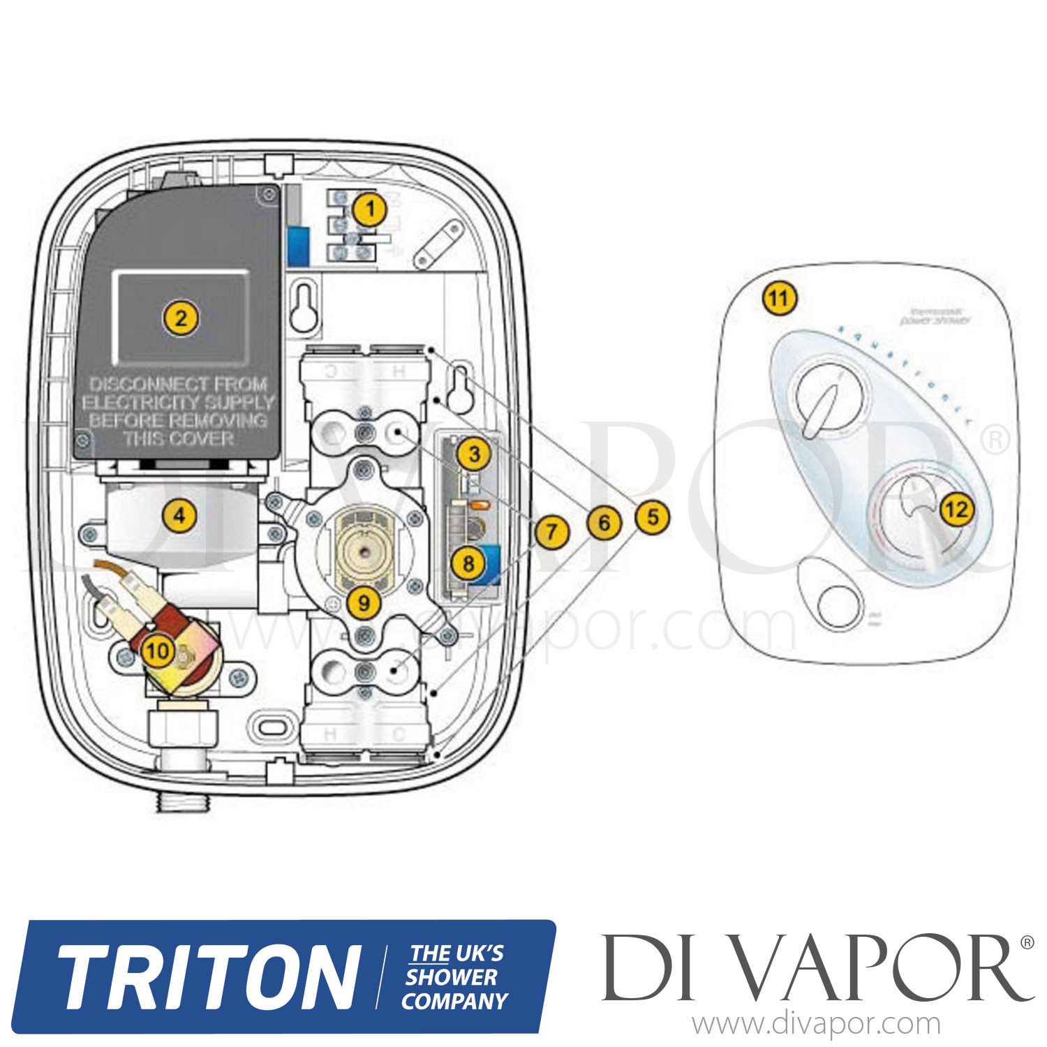 Installing A Triton Power Shower at Alfred Wilford blog