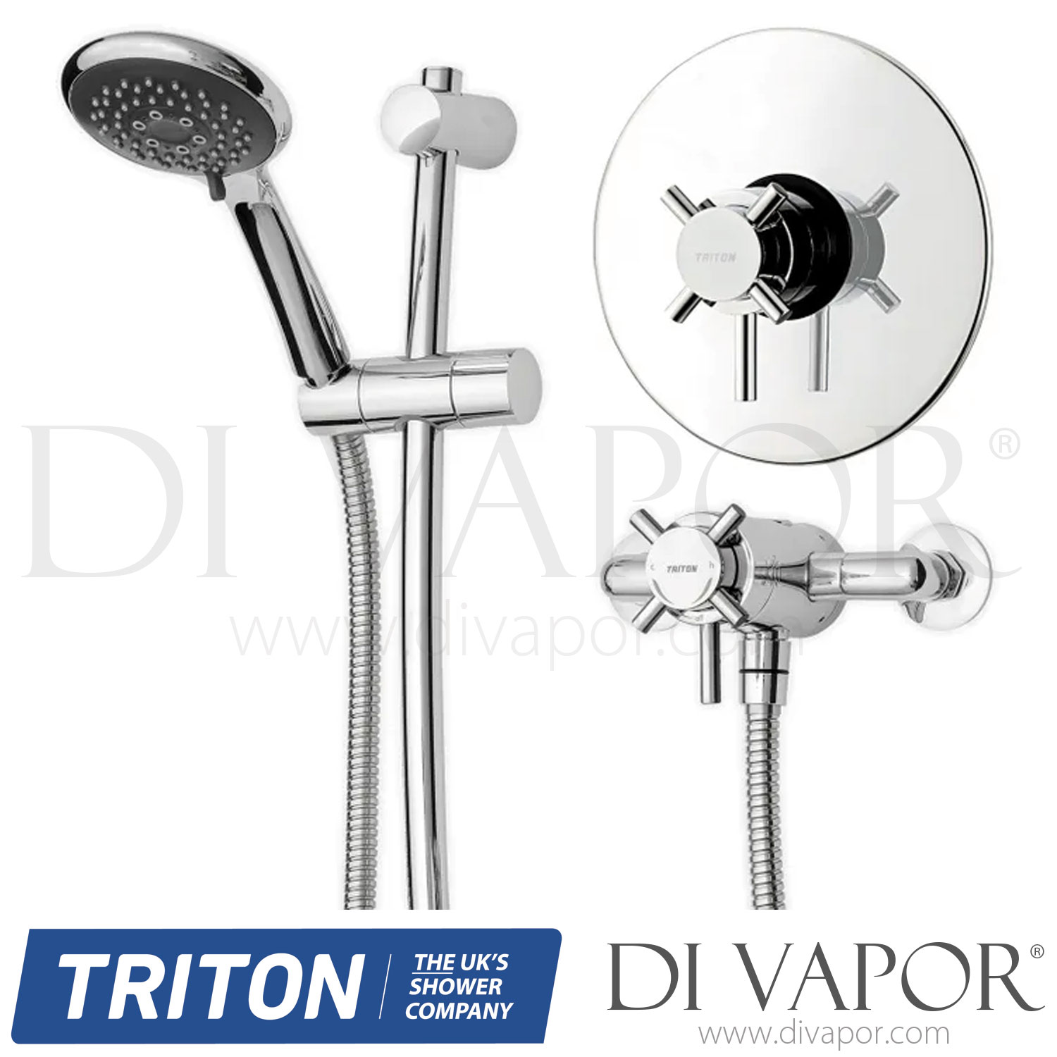 Triton Florino Mini Concentric Mixer Shower Spare Parts Tr Dv 338