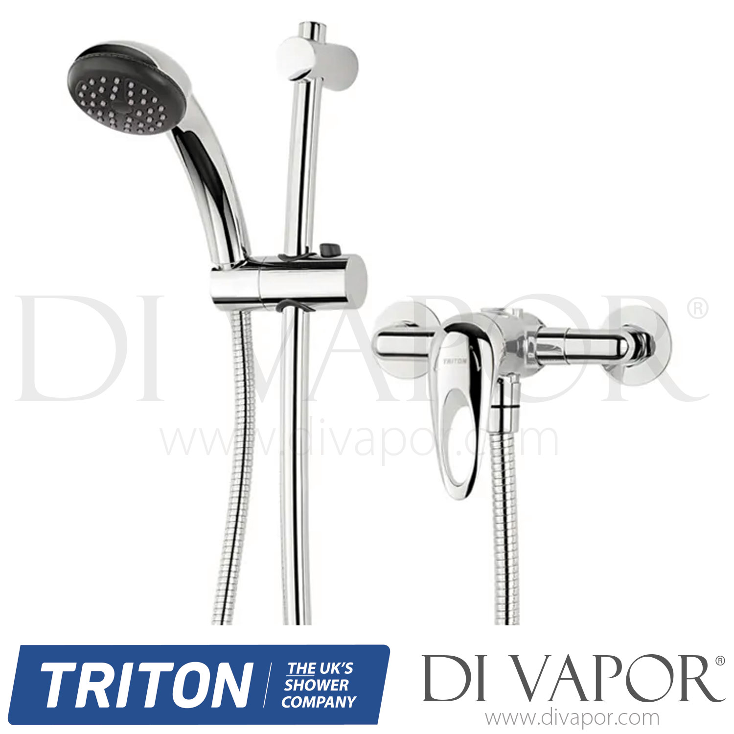 Triton Cromo Single Lever Mixer Shower Spare Parts - TR DV 351