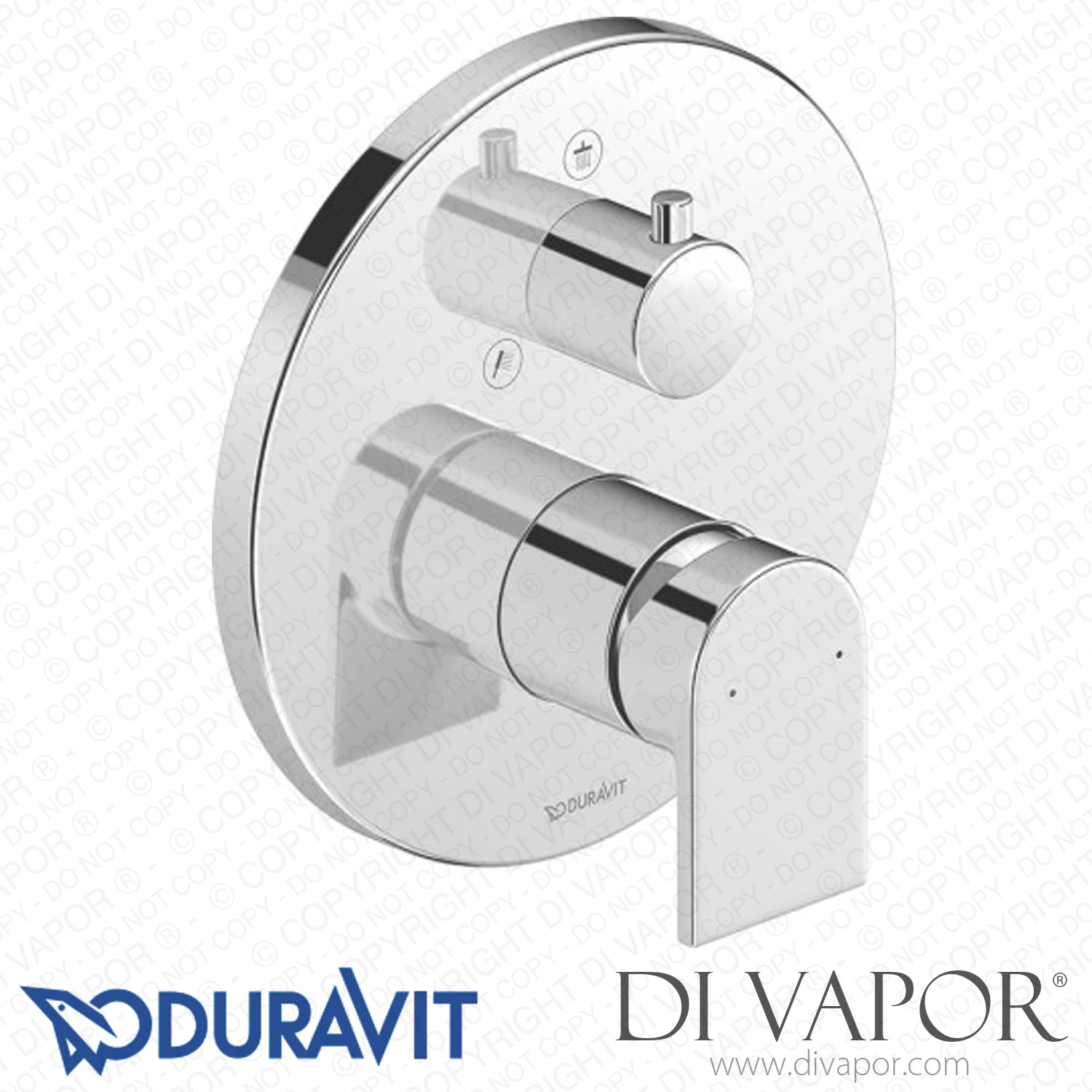 Duravit Tulum Single Lever Shower Mixer For Concealed Installation ...