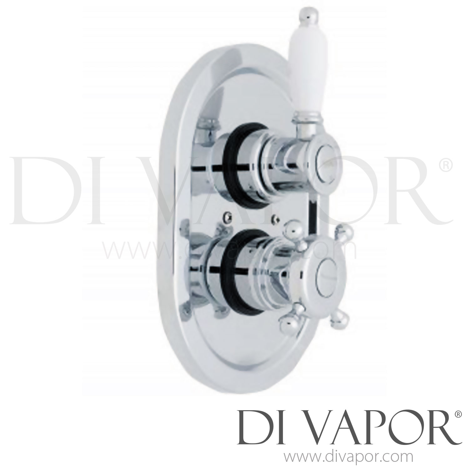 Shires U0671AA Solent Shower Mixer Built In Chrome Trad Therm Spare Parts