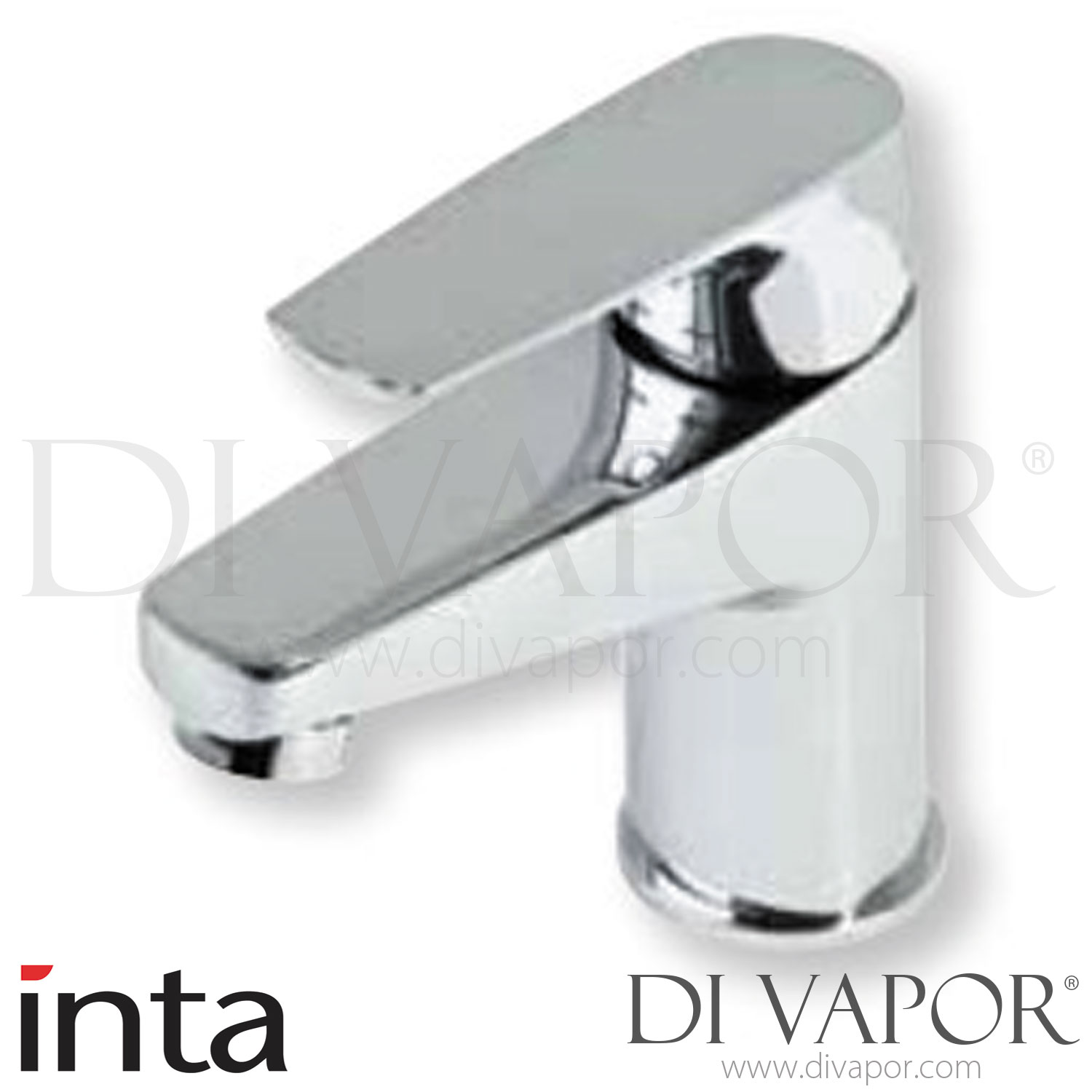 Inta VE10072CP Verso Basin Mixer Tap with Click Clack Waste Spare Parts
