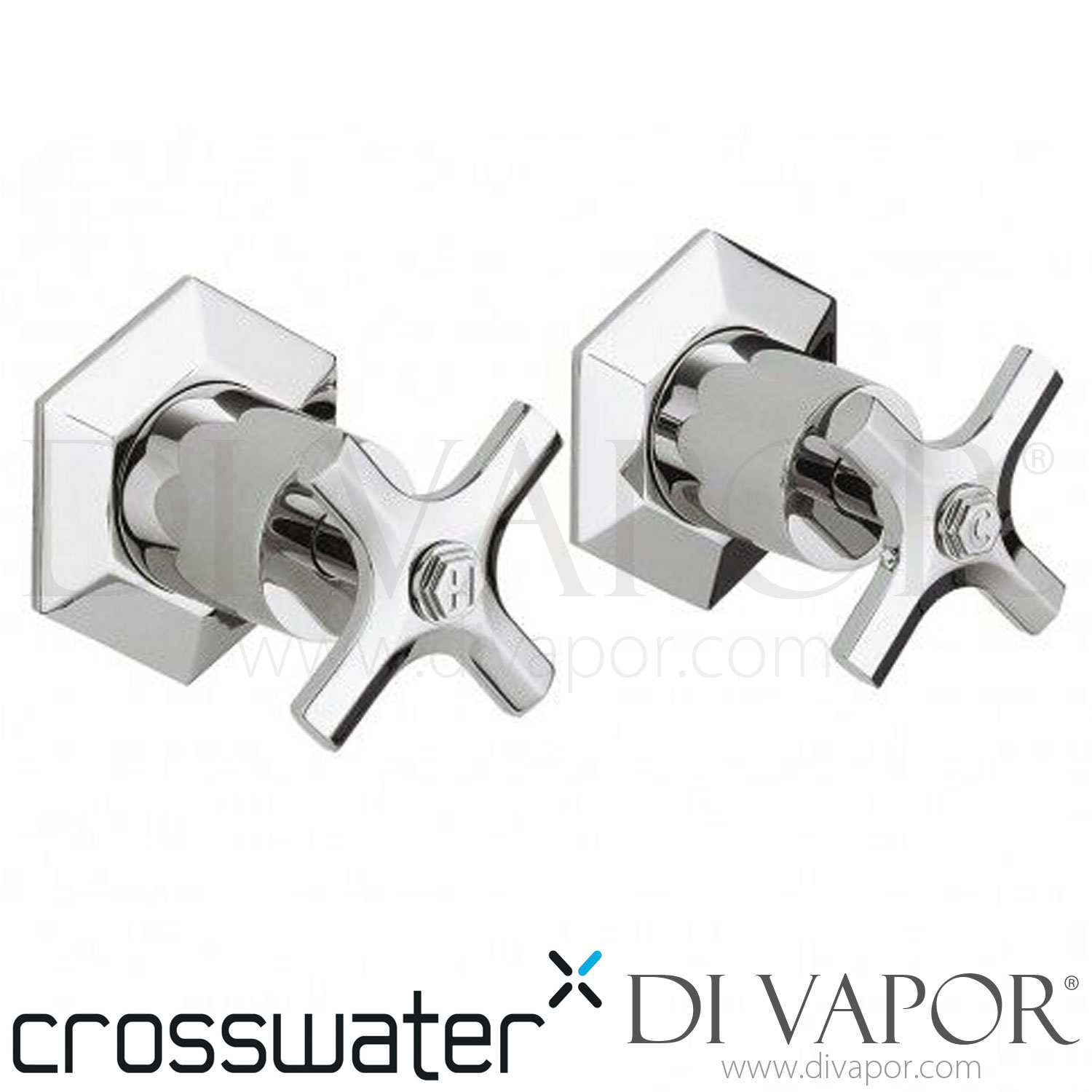 Crosswater WF350WC Waldorf Crosshead Stop Taps Spare Parts
