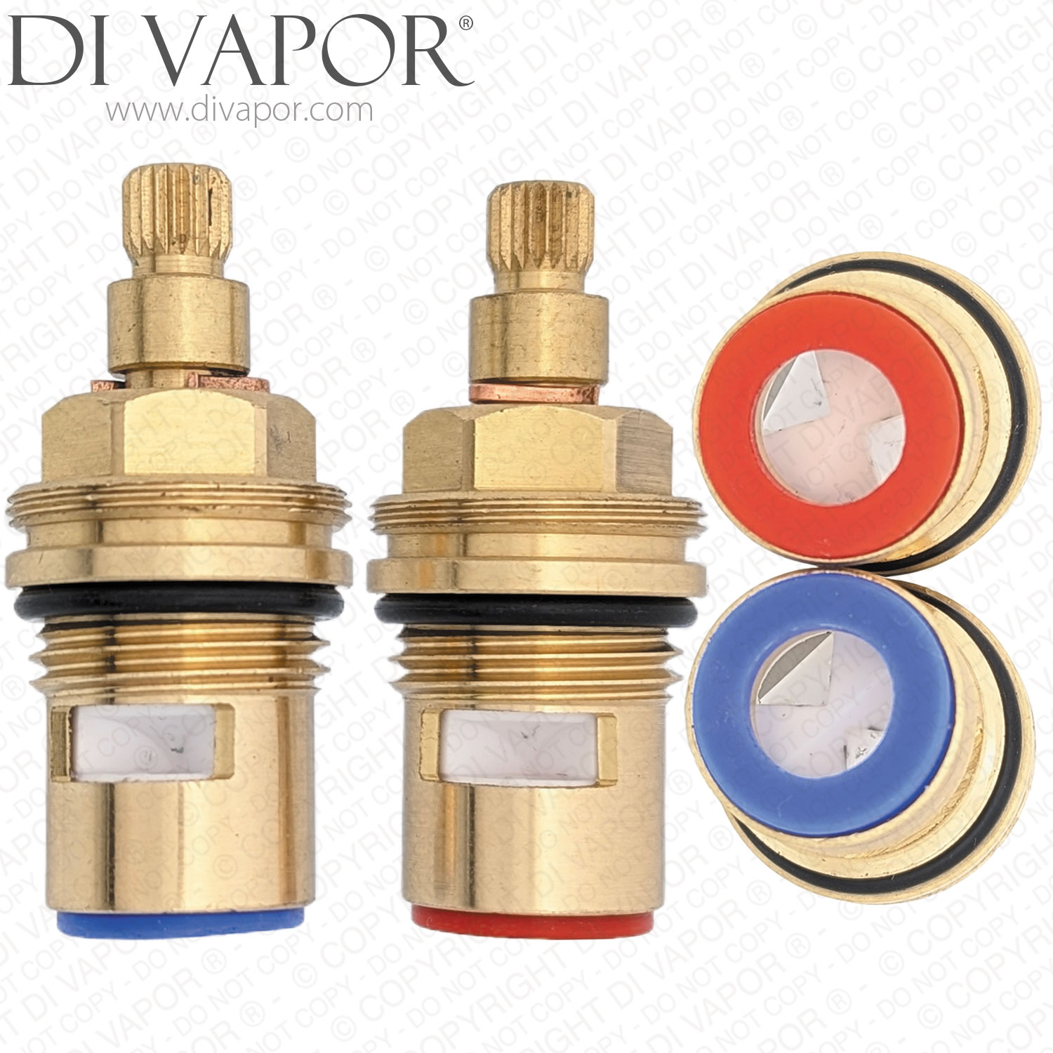 X21B Hot & Cold Cartridge Pair Compatible Spare
